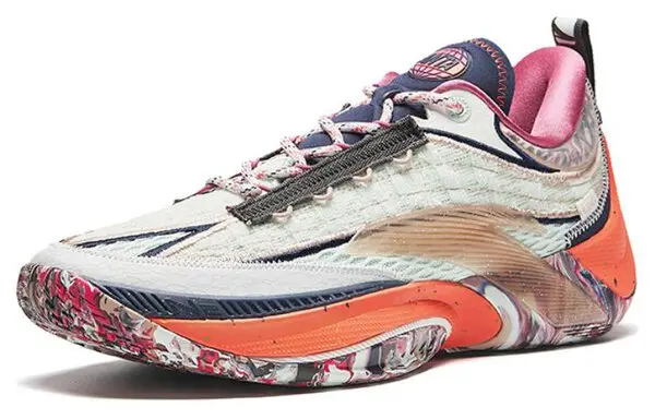 ANTA X Donte Divincenzo Zap 1 Esg 'regeneration' Sneakers - Green/navy/orange