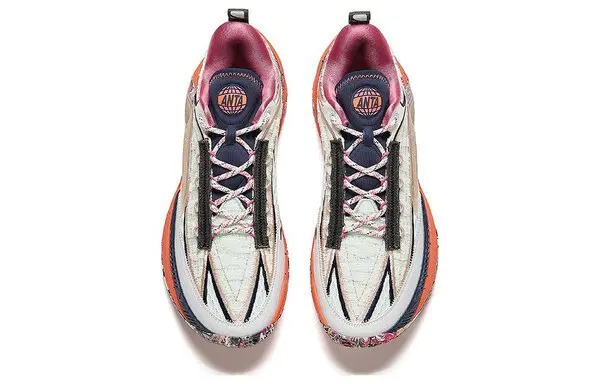 ANTA X Donte Divincenzo Zap 1 Esg 'regeneration' Sneakers - Green/navy/orange