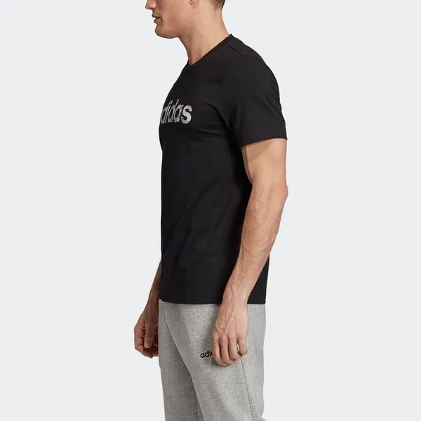 Adidas E Camo Lin Tee Training Sports Round Neck Short Sleeve