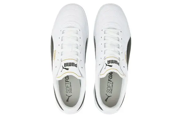PUMA Club Zone Low Top Sneakers - White/black