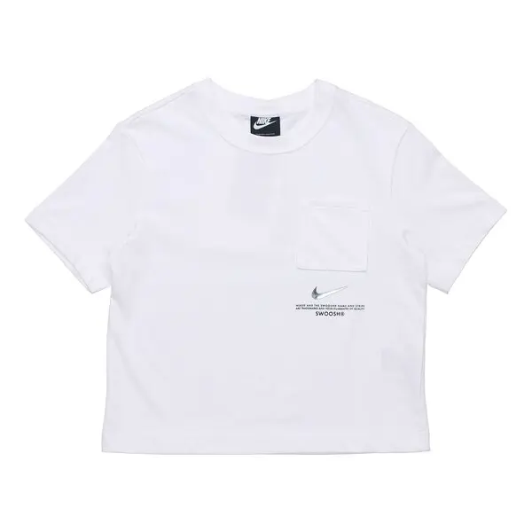 Nike Short Sleeve Graphic T-shirt - White