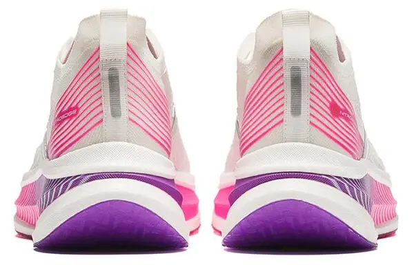 ANTA Horsepower Athletic Sneakers - White/pink