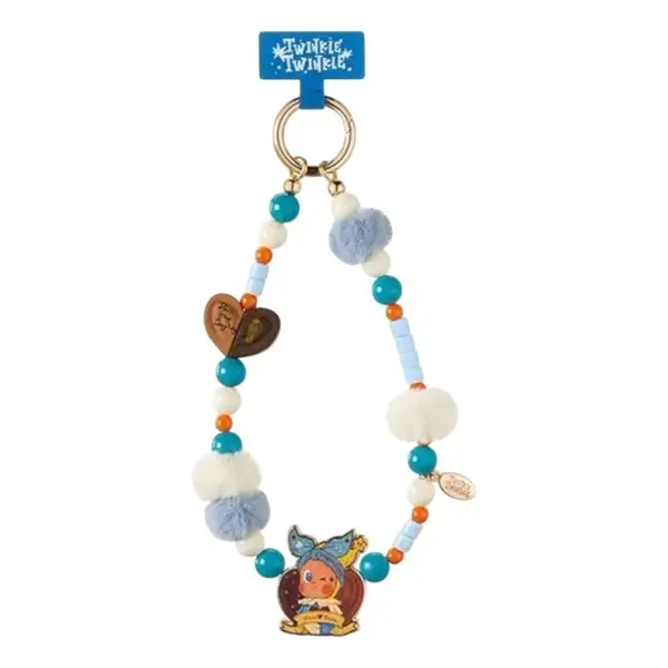 POP MART Stars Delicious Moments Collection Cell Phone Lanyard 'happiness Palmiers - Multi-color