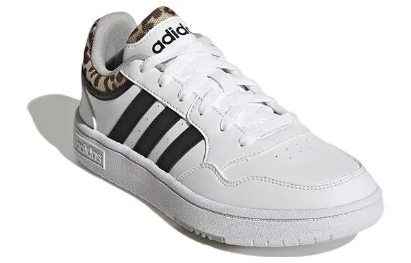 Adidas Hoops 3.0 Leopard Print Sneakers
