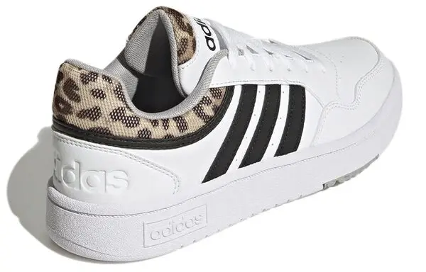 Adidas Hoops 3.0 Leopard Print Sneakers