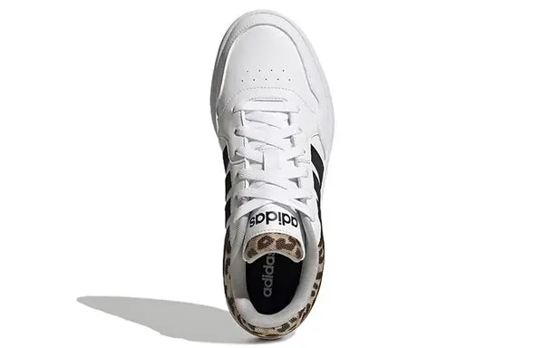 Adidas Hoops 3.0 Leopard Print Sneakers