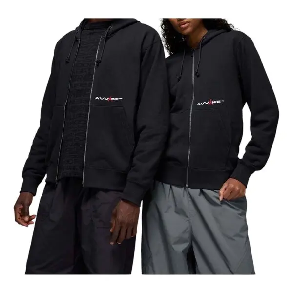 JORDAN X Awake Ny Full-zip Fleece Hoodie - Black