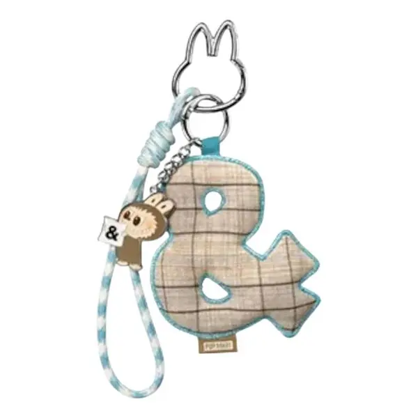 POP MART The Monsters Labubu Pin For Love Letter Pendant - Multi-color