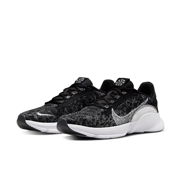 Nike Superrep Go 3 Flyknit Next Nature Athletic Shoes - Black/anthracite/white
