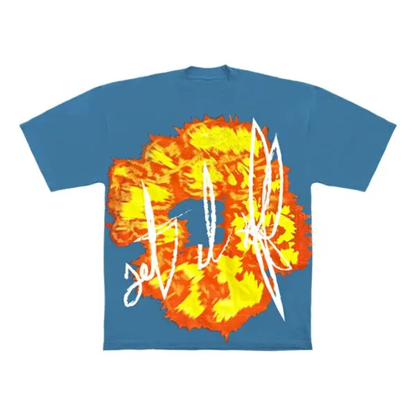 DENIM TEARS X Offset Set It Off #2 T-shirt - Blue