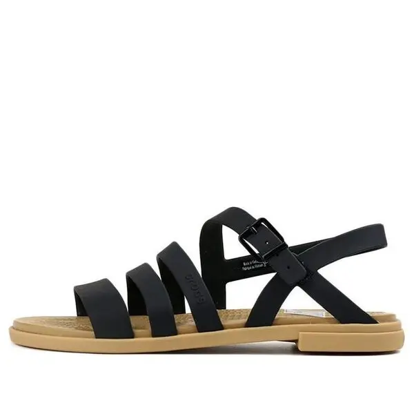 CROCS Tulum Strappy Sandals - Black