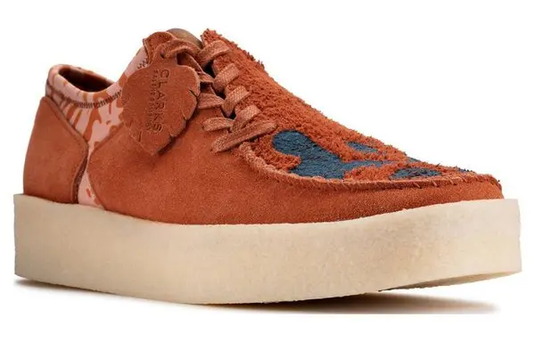 Clarks Salehe Bembury X Mud Moss Lugger Cupsole - Orange/blue