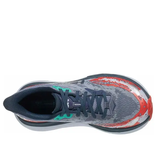 Hoka One One Stinson Anchor Gull Trail Runners - Anchor/gull
