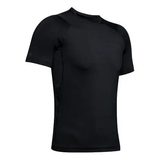 Under Armour Rush Heatgear® Short Sleeve Performance Top - Black