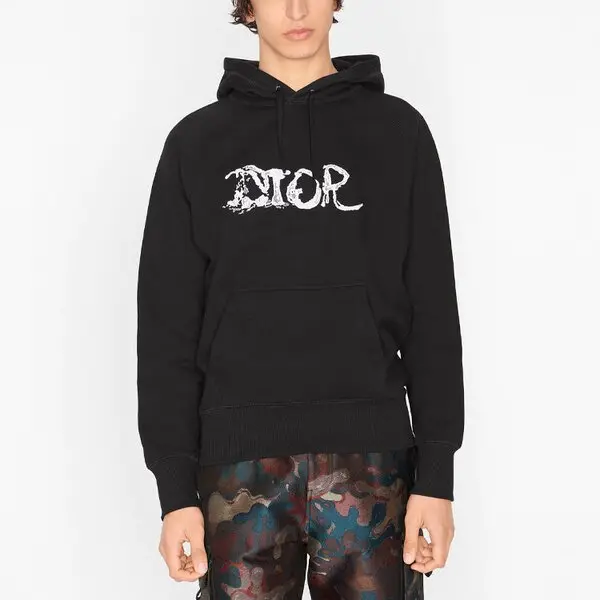 Dior X Peter Doig Crossover Fw21 Logo Embroidered Pullover