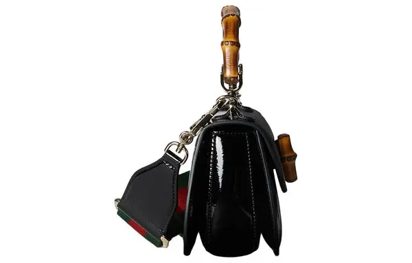 Gucci Bamboo 1947 Mini Top Handle Bag - Black