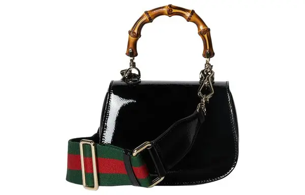 Gucci Bamboo 1947 Mini Top Handle Bag - Black