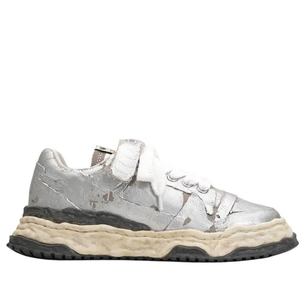 Mihara Yasuhiro X Keith Og Sole Film Attached Canvas Low Top Sneakers