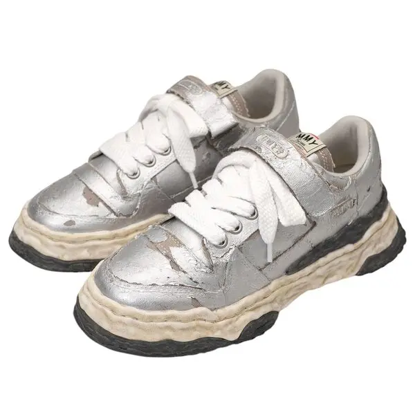 Mihara Yasuhiro X Keith Og Sole Film Attached Canvas Low Top Sneakers