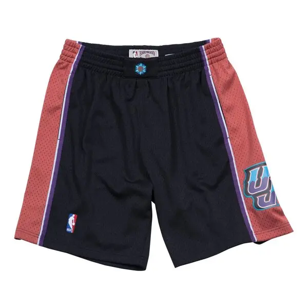 Mitchell & Ness X Nba Utah Jazz 1998-99 Swingman Shorts - Black/orange
