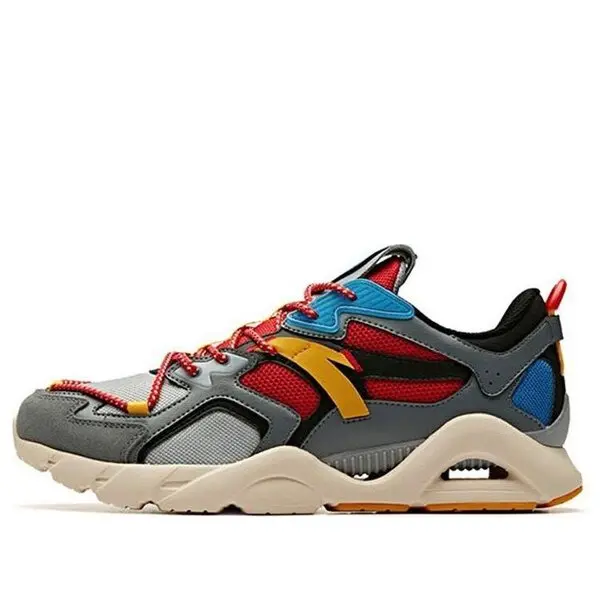 ANTA Running Series Sneakers - Grey/black/yellow