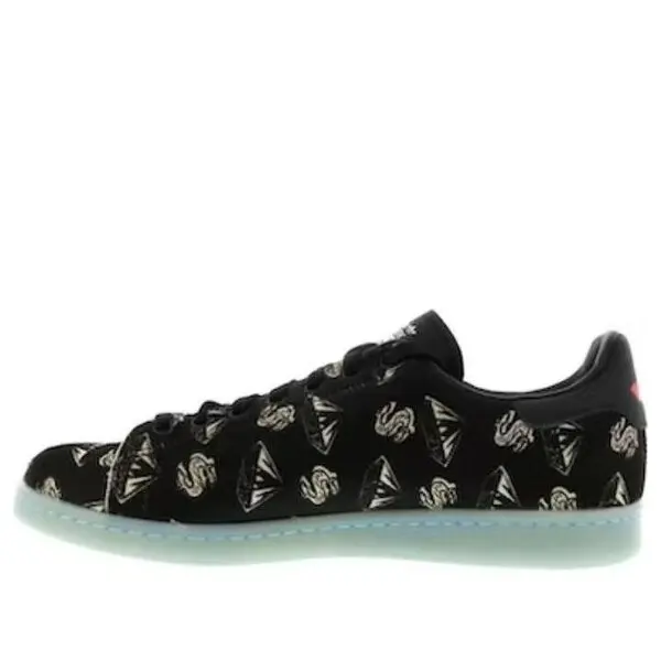 Adidas X Pharrell X Bbc Stan Smith "ponyhair" Sneakers - Black