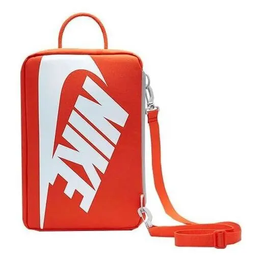 Nike Shoe Box Bag 'orange White - Orange/white