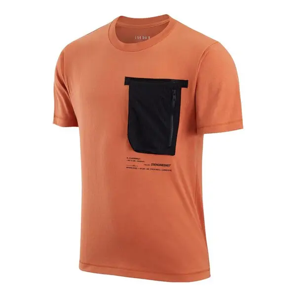JORDAN 23 Engineered Contrasting Colors Pocket T-shirt - Multi-color
