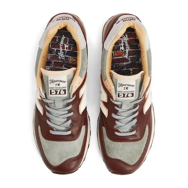 NEW BALANCE 576 X The Apartment "bitter Chocolatemade In England - Brown