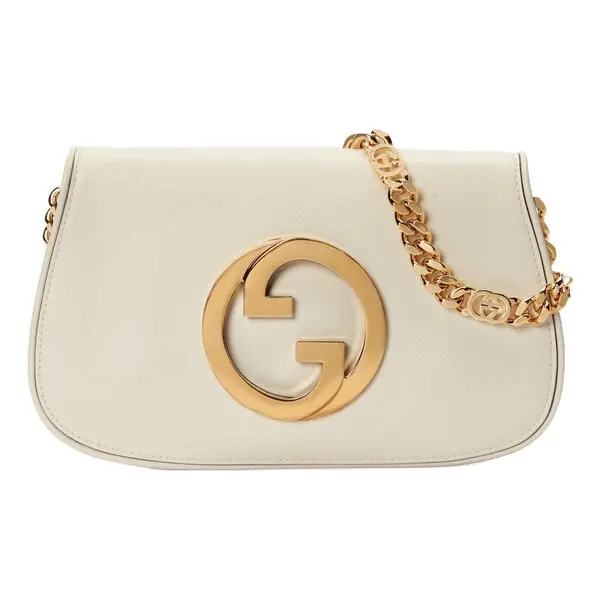 Gucci Blondie Shoulder Bag - White