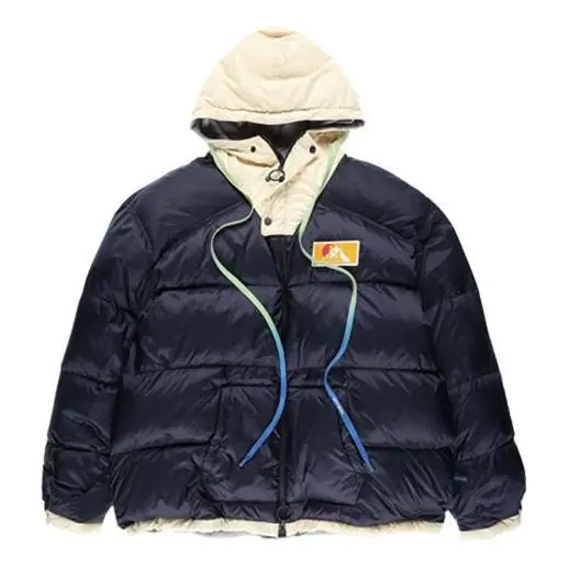 Off-White Zip Up Puffer Jacket