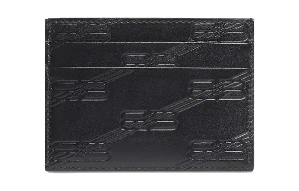Balenciaga Embossed Monogram Card Case Box