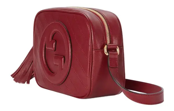 Gucci Blondie Small Shoulder Bag - Red