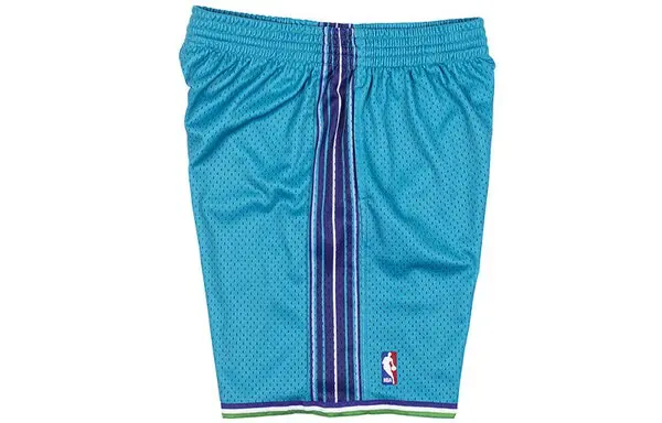 Mitchell & Ness Nba Charlotte Hornets 1999-00 Road Swingman Shorts - Blue/white