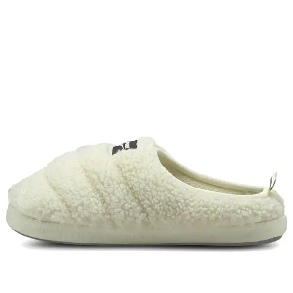 PUMA Scuff Sherpa Slipper - White/black