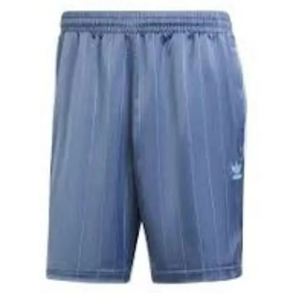 Adidas Pinstripe Sprinter Shorts - Blue