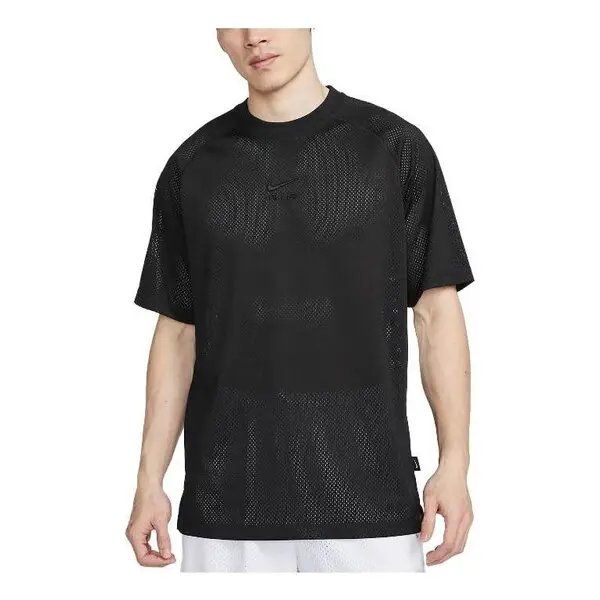Nike Oversized Short-sleeve Top - Black