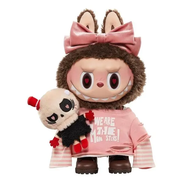 POP MART The Monsters Labubu 6.0 Catch Me If You Like Me Secret Edition Collectible - Pink