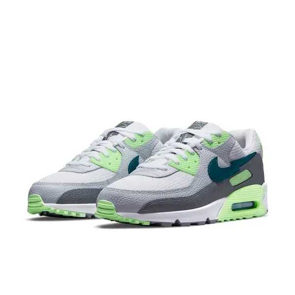 Nike Max 90 Sneakers - White/gray/green