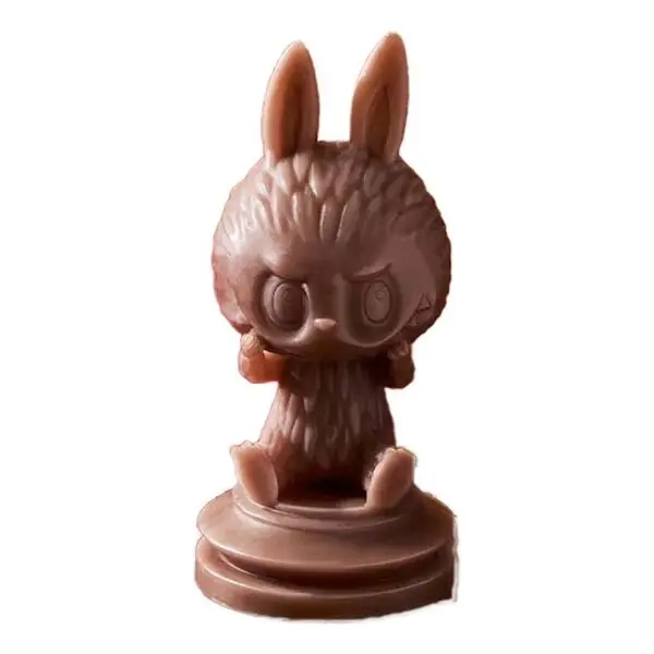 POP MART The Monsters Labubu Let's Checkmate Scented Candle 'king - Brown