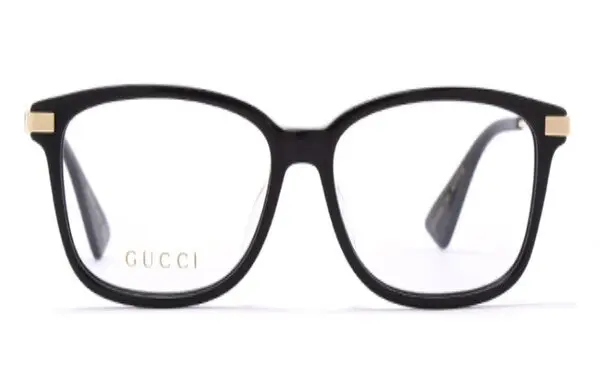 Gucci Black Frame Retro Optical Eyeglasses