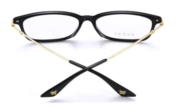 Gucci Black Frame Retro Optical Eyeglasses