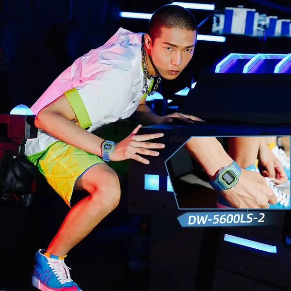 Casio G-shock Square Watch - Bluegreen