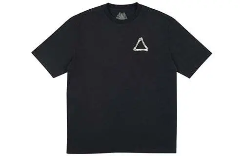 PALACE Bones Letter Round Collar Short-sleeve Tee