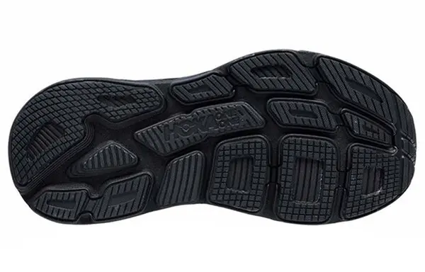 Hoka One One Bondi 6 Wide Athletic Sneakers - Black