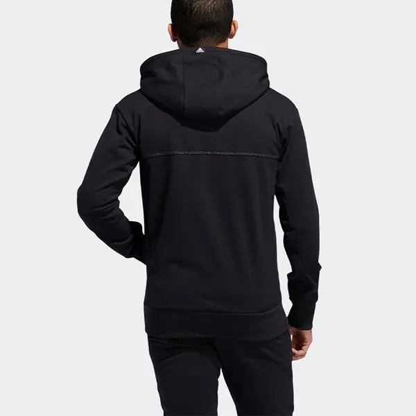 Adidas Basketball Hooded Jacket - Black