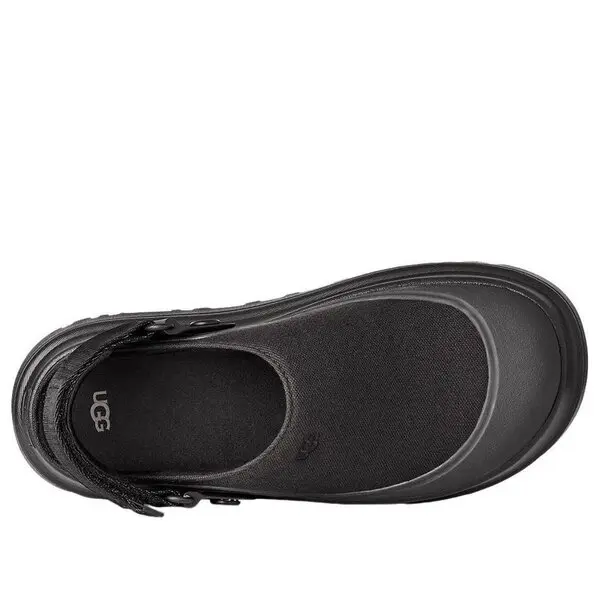 UGG Goldenglow Canvas Clog Sandals - Black