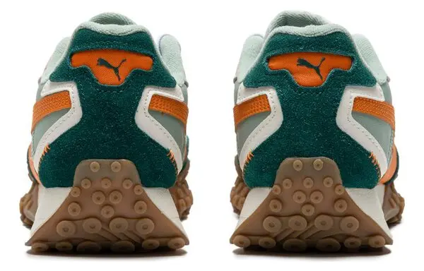 PUMA Blktop Rider "warm White Malachite" Sneakers - Warm White-malachite