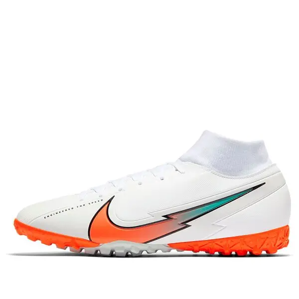 Nike Mercurial Superfly Academy Tf Athletic Sneakers - White/orange