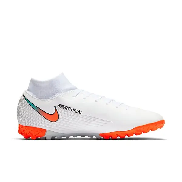 Nike Mercurial Superfly Academy Tf Athletic Sneakers - White/orange
